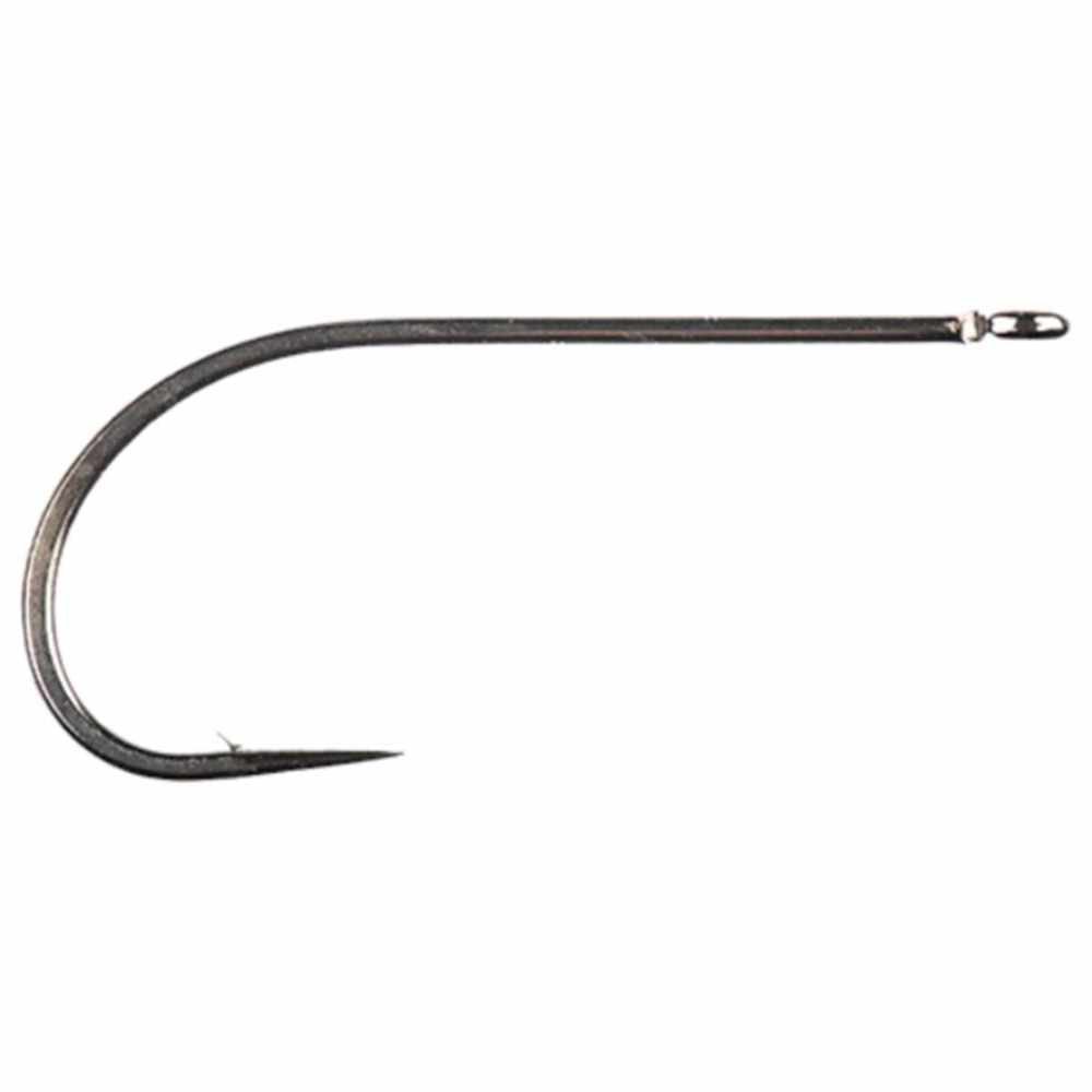 Ahrex SA210 Bob Clouser Signature #4 Saltwater Fly Tying Hooks Stainless Steel Straight Eye ...